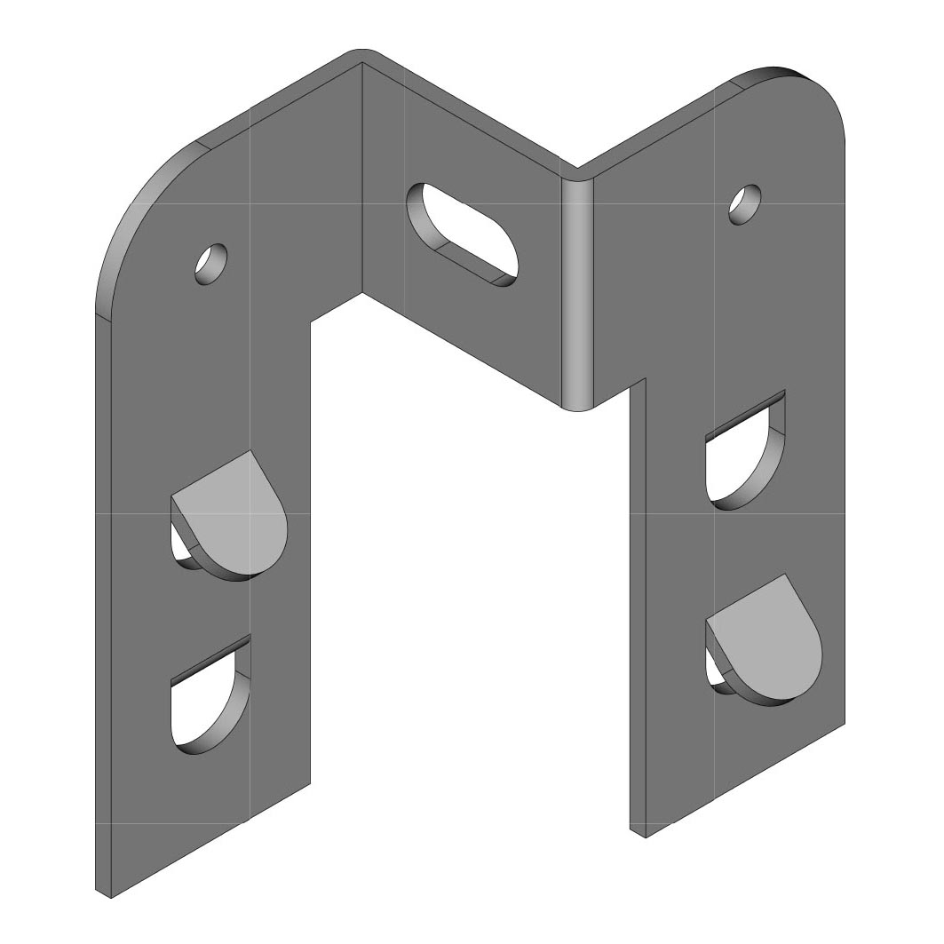 H221A ROUND LANCE OFFSET EDGE TAB - Causeway Steel Products Ltd