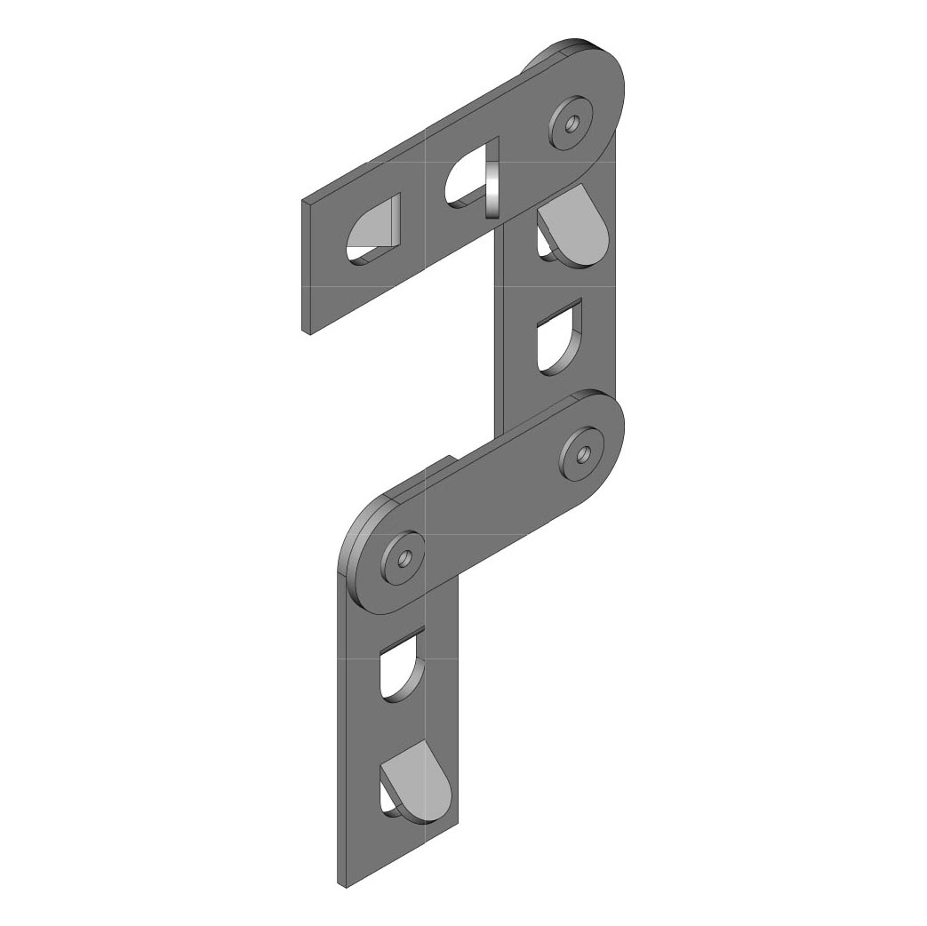 H229A MULTI-HINGED CORNER TAB - Causeway Steel Products Ltd